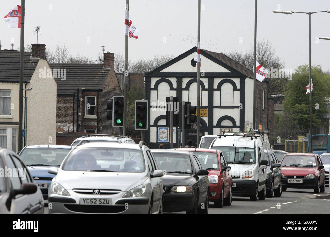 Flag Defiance - Tuebrook. 1,000 fine Stock Photo - Alamy