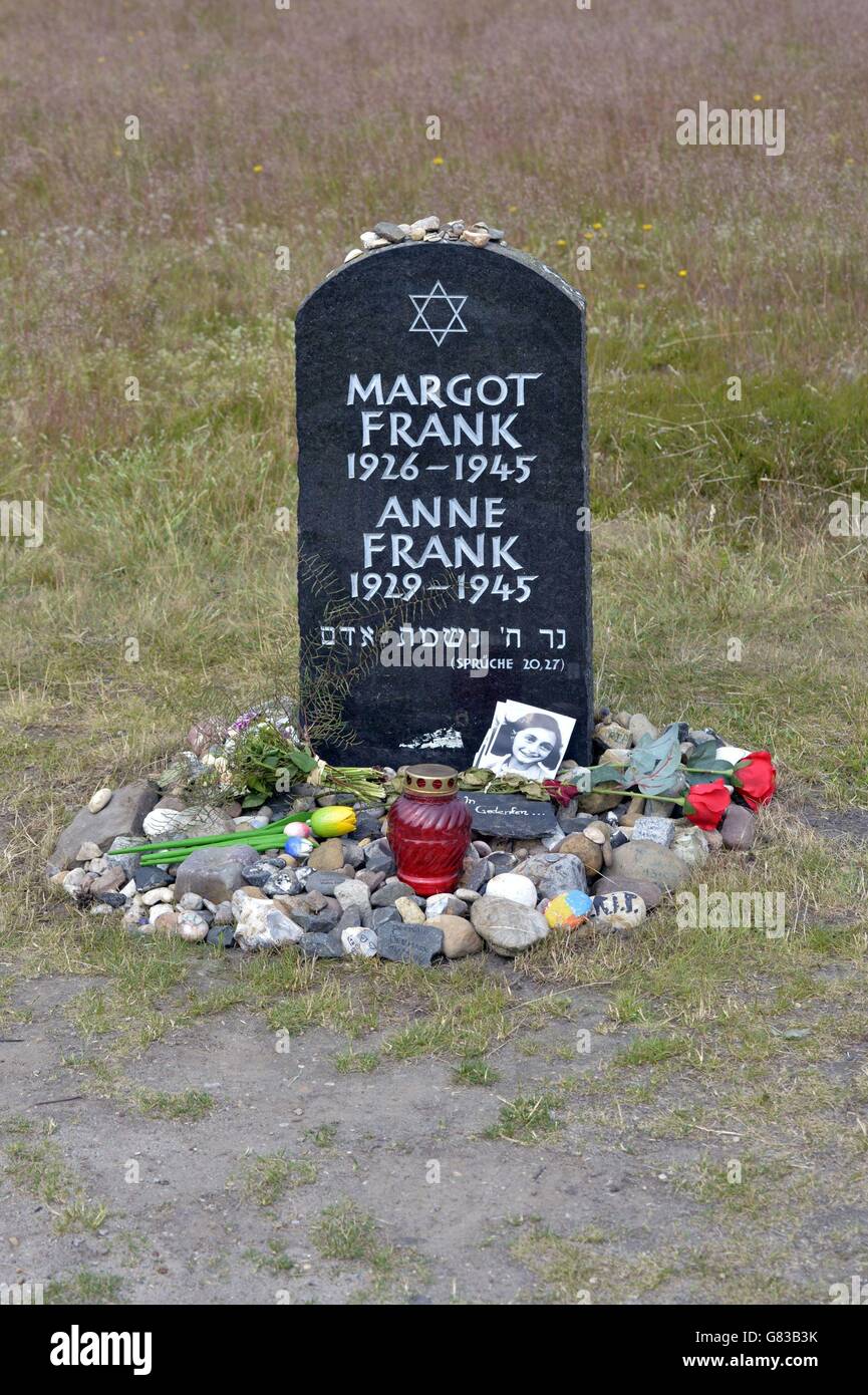 Edith Frank Grave 1945