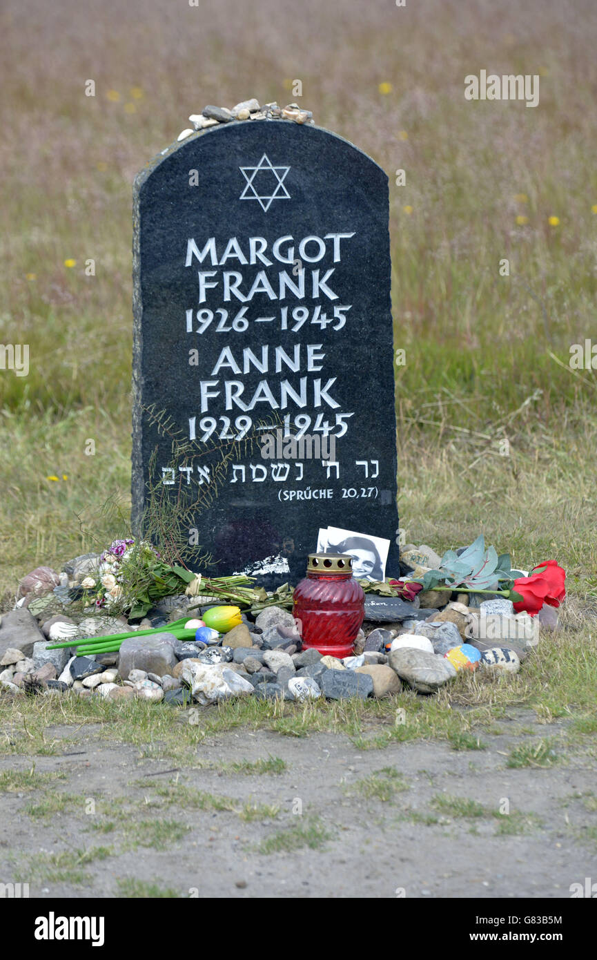 Edith Frank Grave 1945
