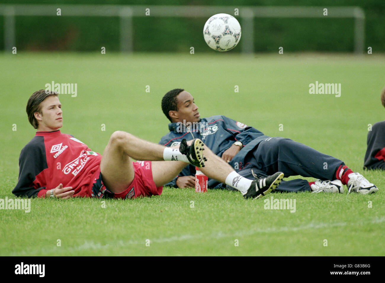David beckham paul ince hi-res stock photography and images - Alamy