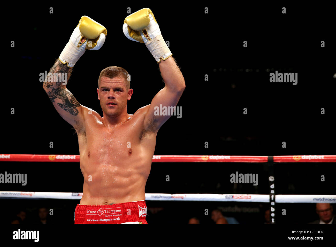 Boxing - Liverpool Echo Arena Stock Photo - Alamy