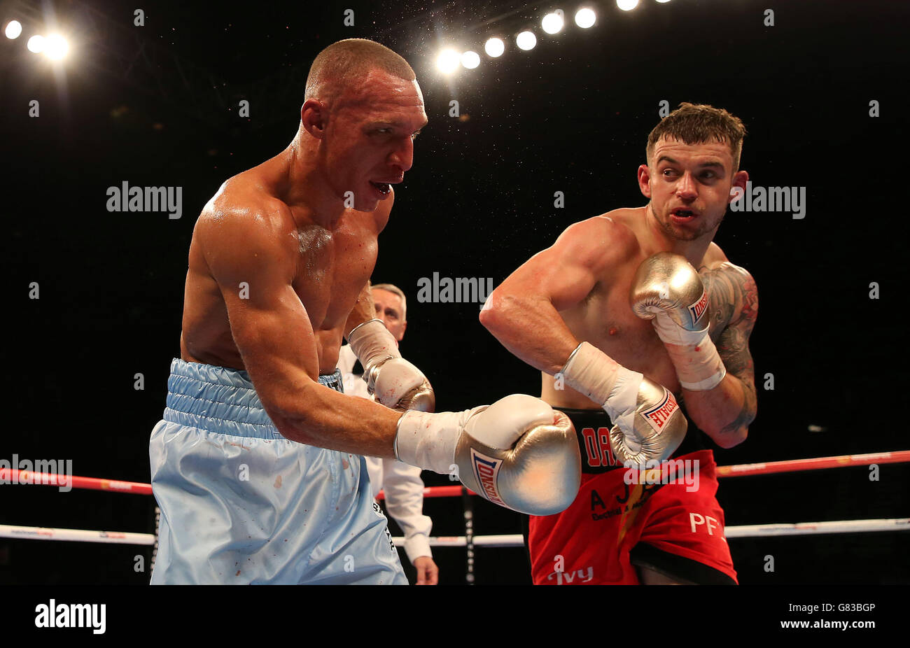 Boxing - Liverpool Echo Arena Stock Photo - Alamy