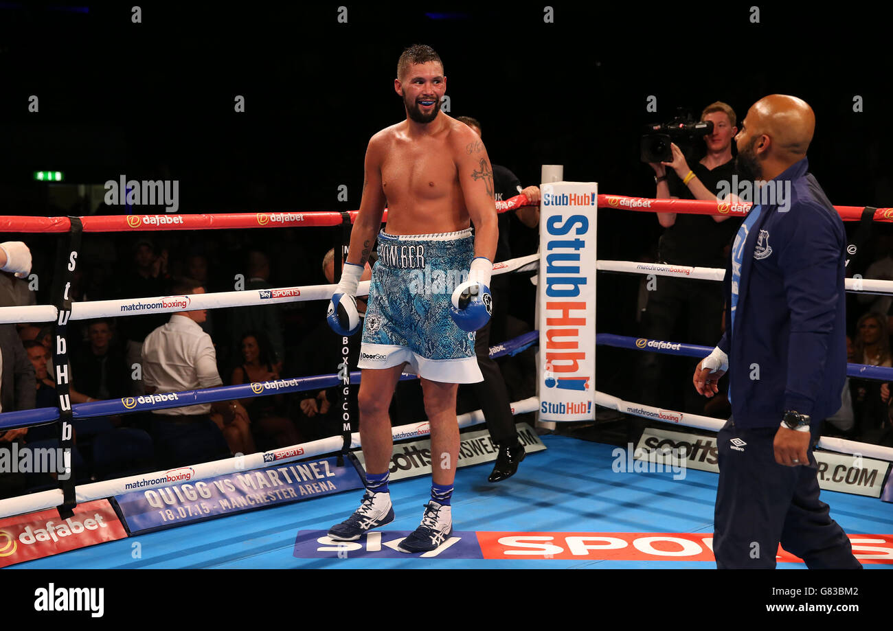 Boxing - Liverpool Echo Arena Stock Photo - Alamy