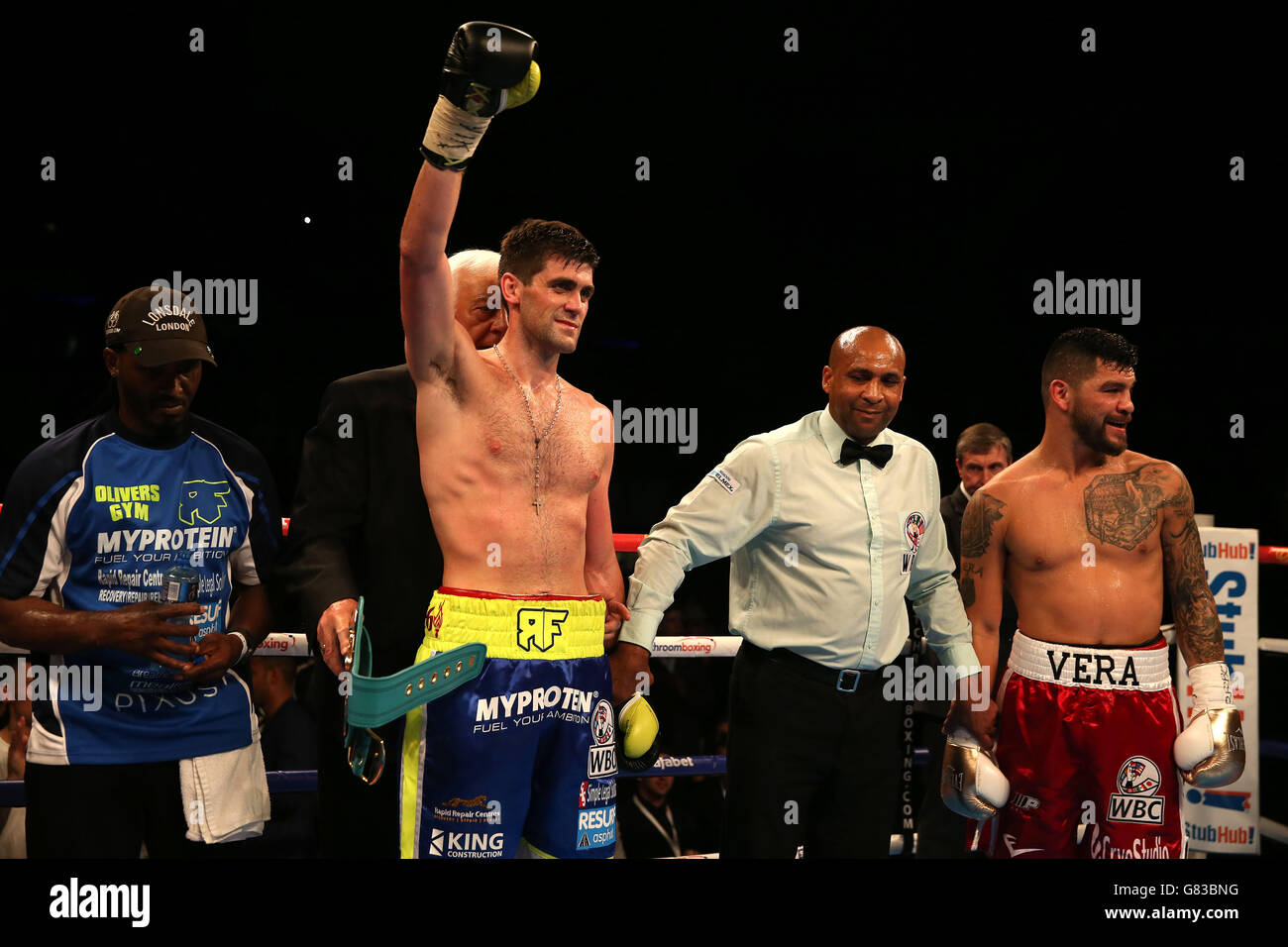 Boxing - Liverpool Echo Arena Stock Photo - Alamy