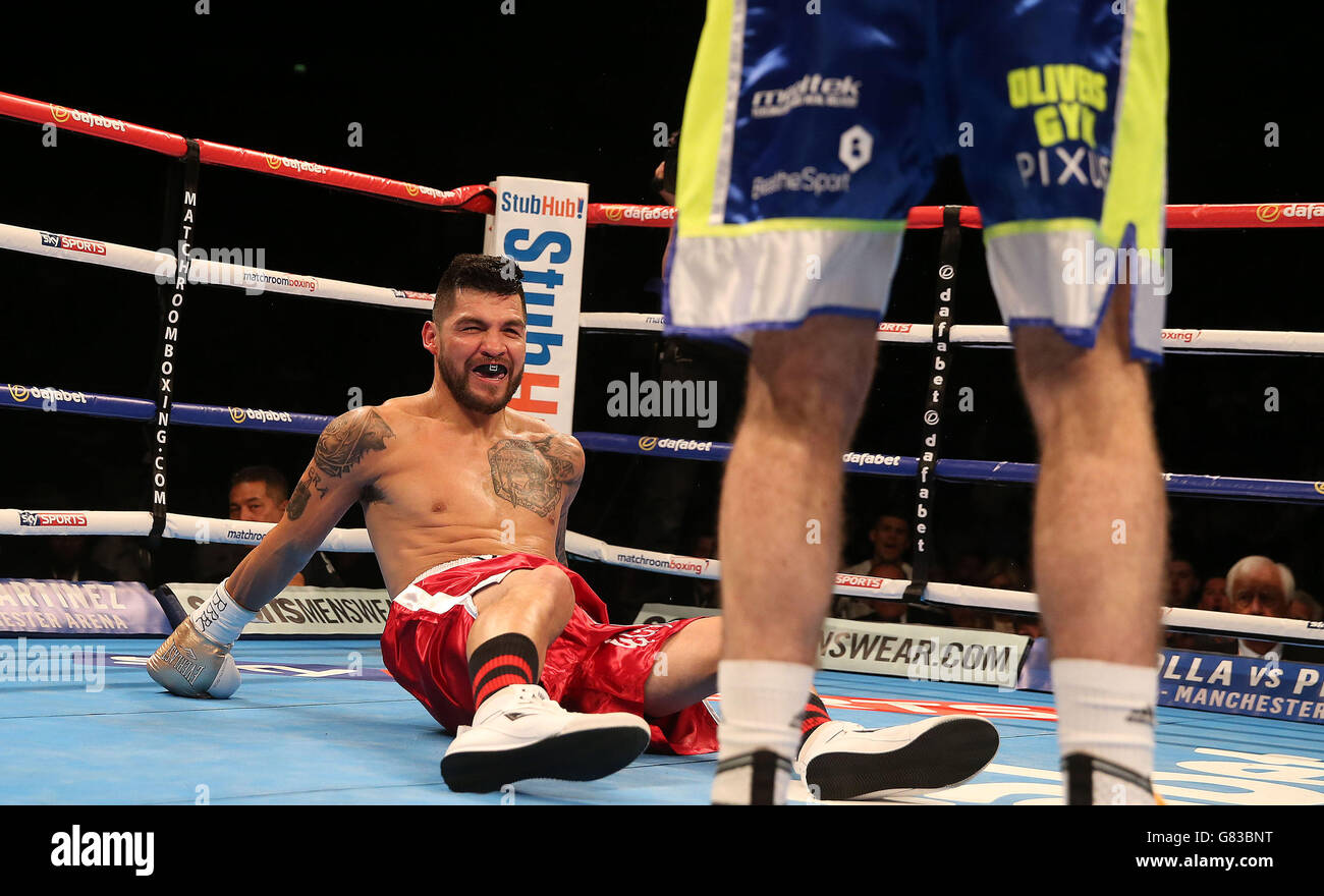 Boxing - Liverpool Echo Arena Stock Photo - Alamy