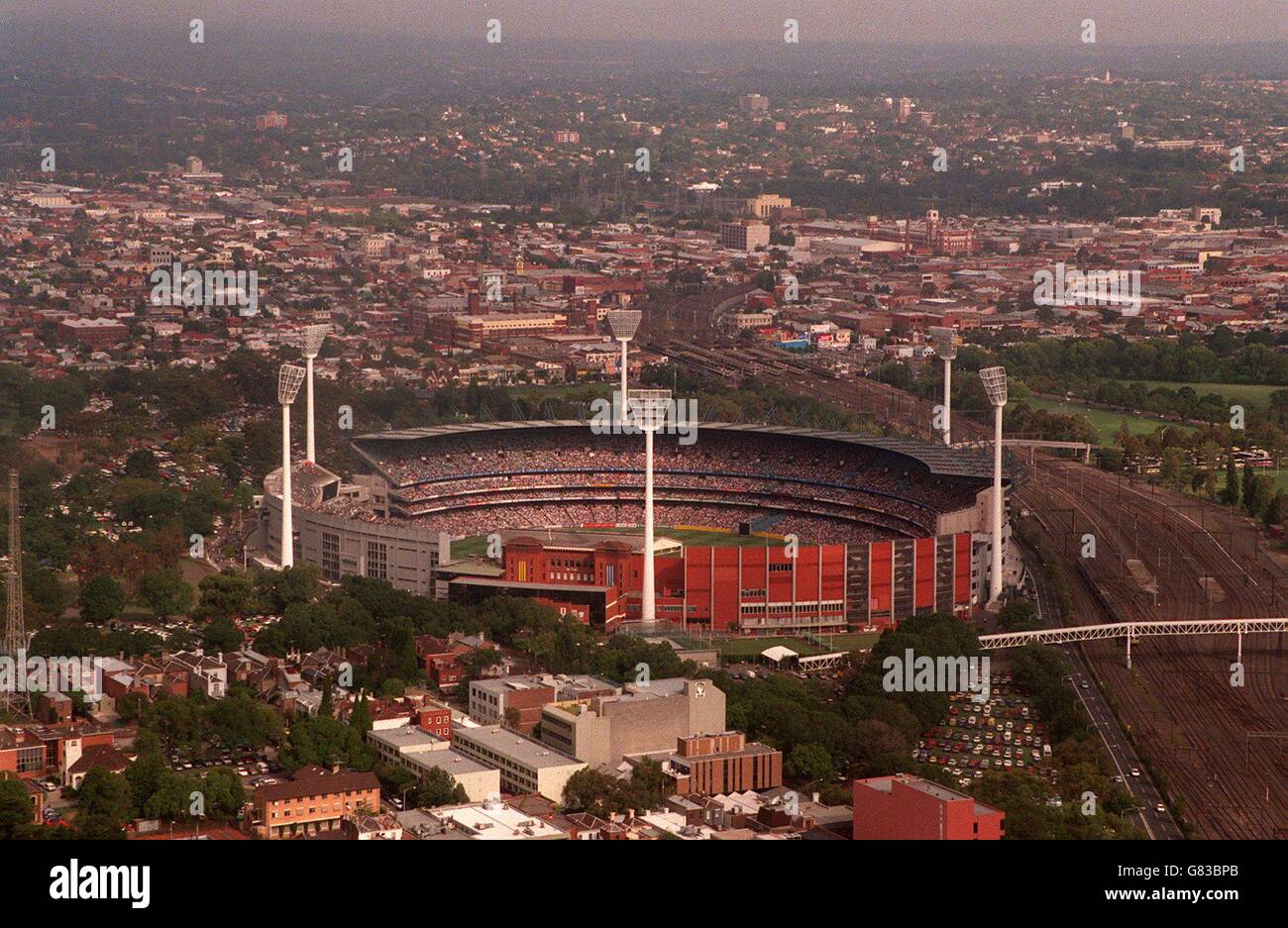 CRICKET. MELBOURNE CRICKET GROUND Stock Photo - Alamy CRICKET. MELBOURNE CRICKET GROUND Stock Photo - Alamy