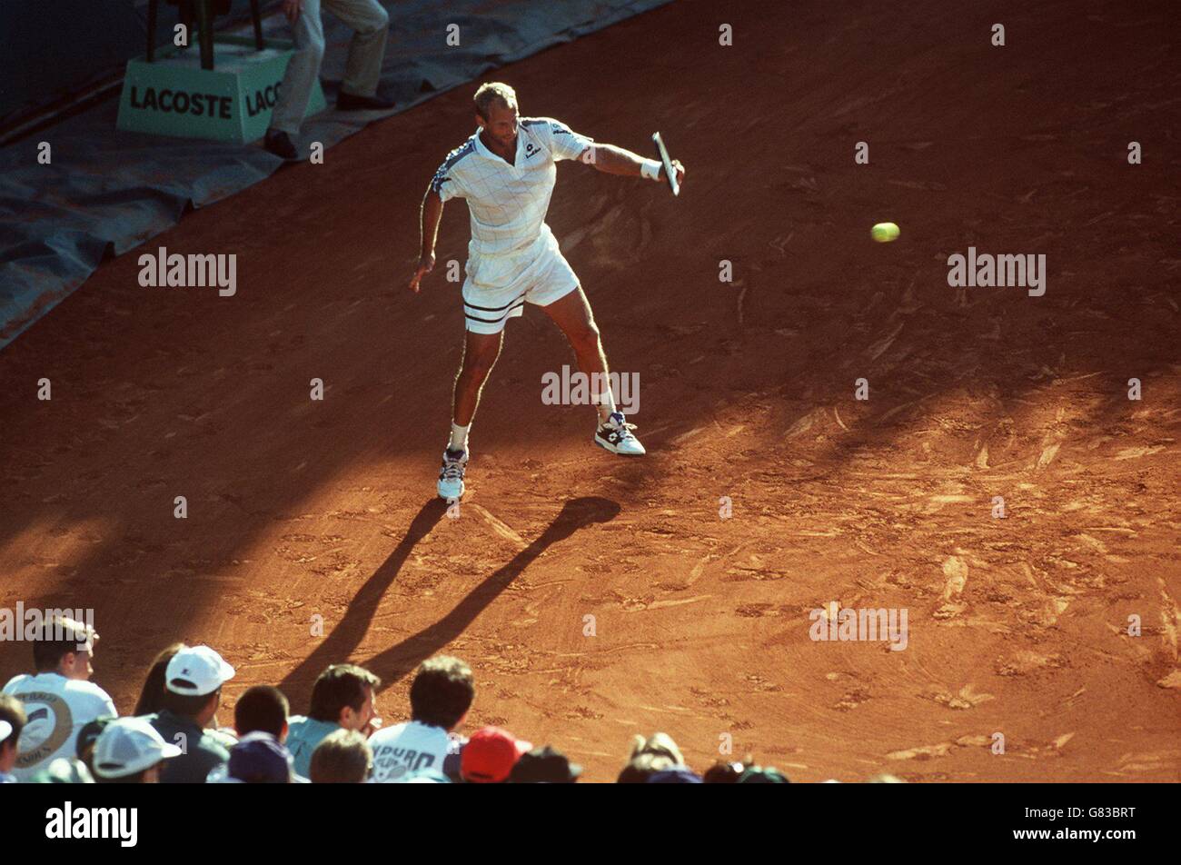 Tennis - French Open. Thomas Muster Stock Photo - Alamy