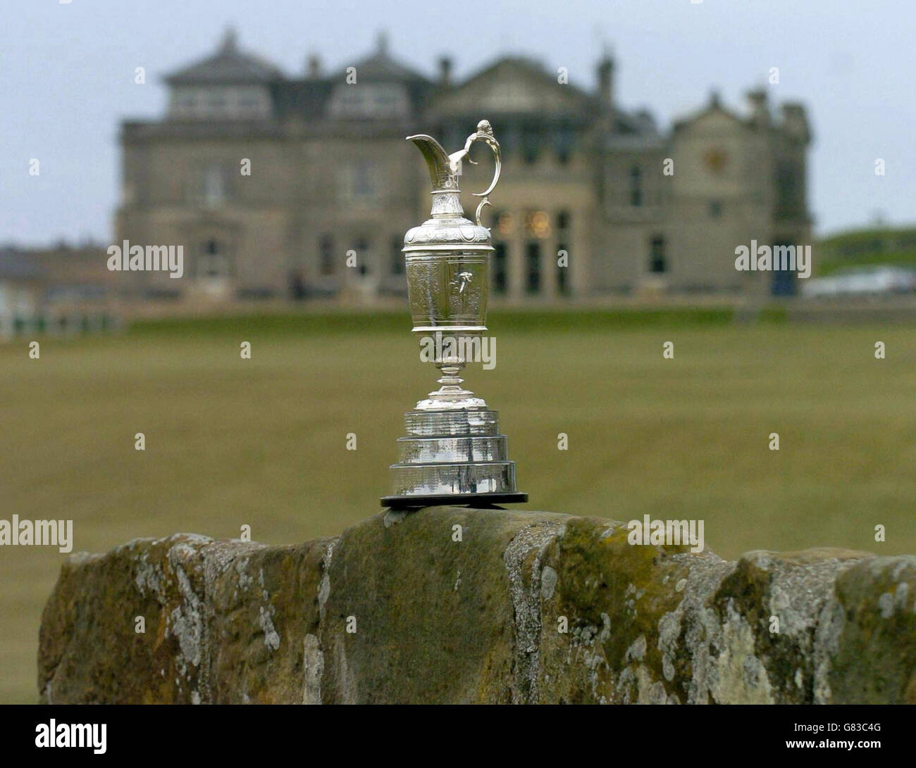 The Claret Jug awarded to the winner of the Open Golf Championship ...