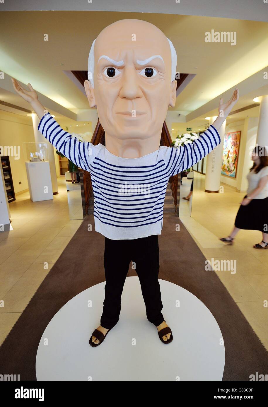 A larger than life model of Picasso (estimated £1.2million-£1.8million ...