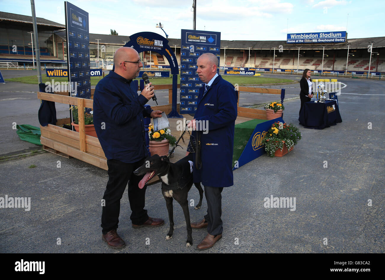 Track interviews the handler of winning Dog, Teds Last after victory in ...