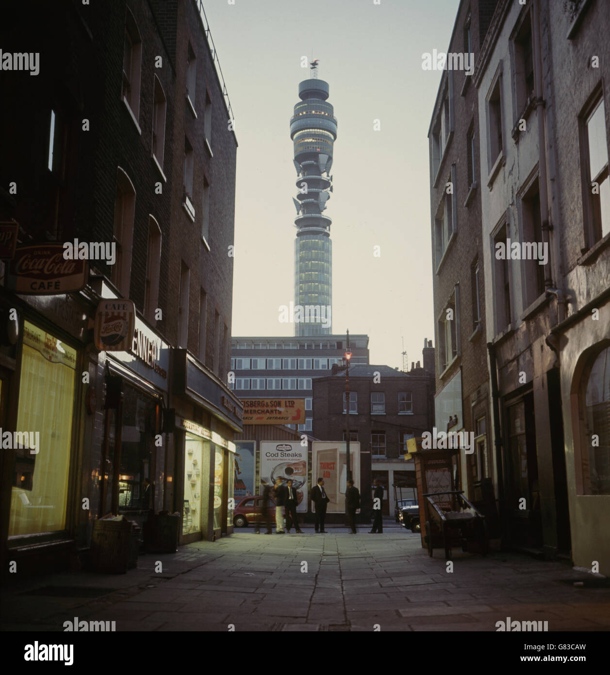Buildings and Landmarks - The Post Office Tower - London Stock Photo ...