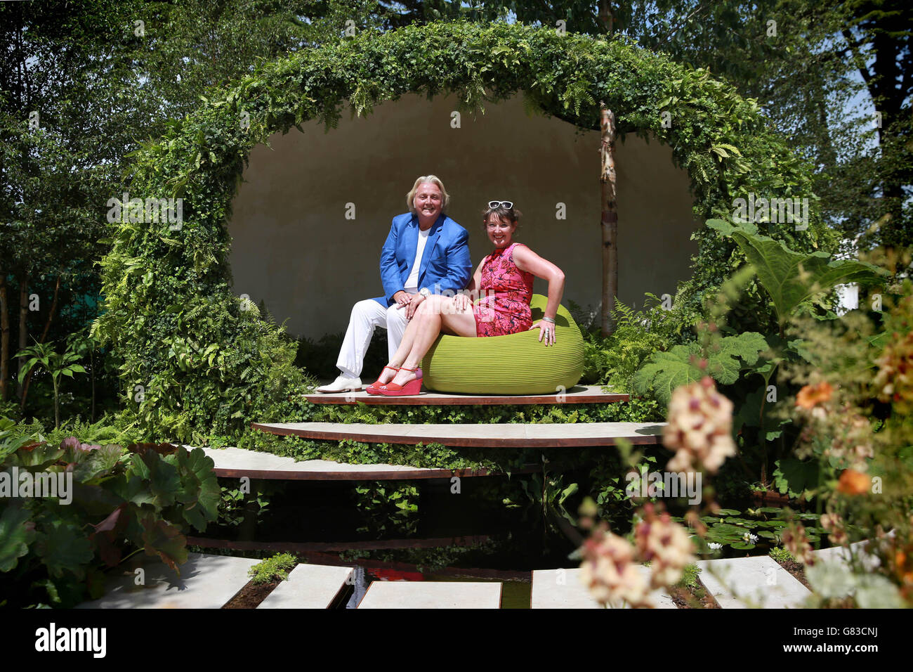 RHS Hampton Court Palace Flower Show 2015 Stock Photo - Alamy