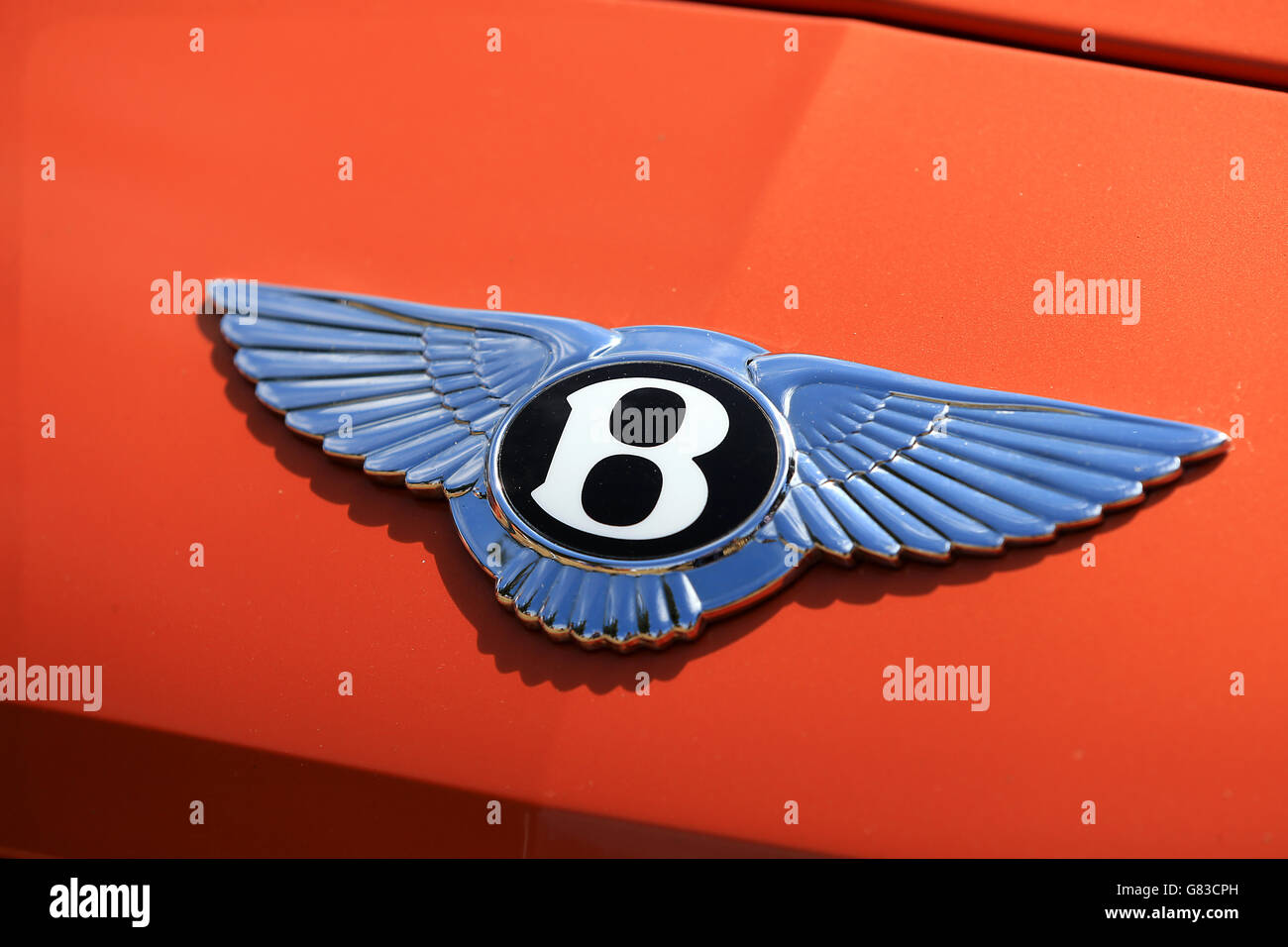 Car badge stock logo emblem luxury car brand hi-res stock photography ...