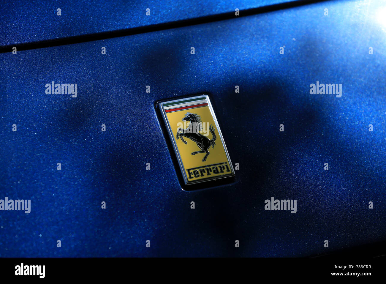 Ferrari Emblem On Bonnet High Resolution Stock Photography and Images ...