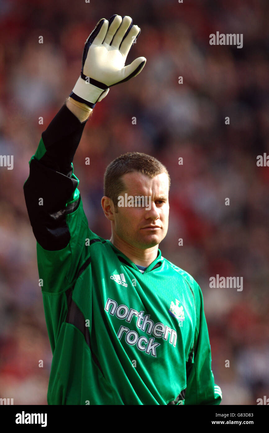 Newcastle united goalkeeper shay given hi-res stock photography and ...