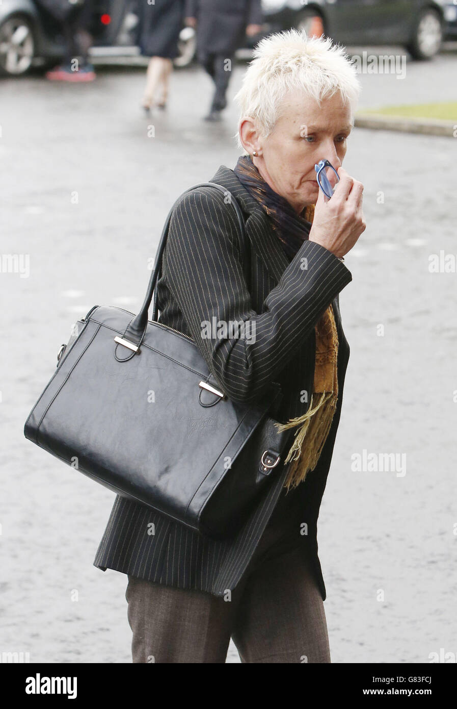 Muriel Grey attending a memorial service for former Liberal Democrat ...
