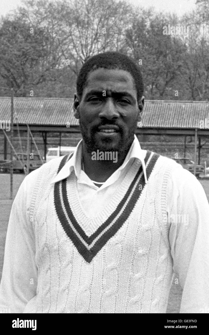 Viv richards west indies Black and White Stock Photos & Images - Alamy