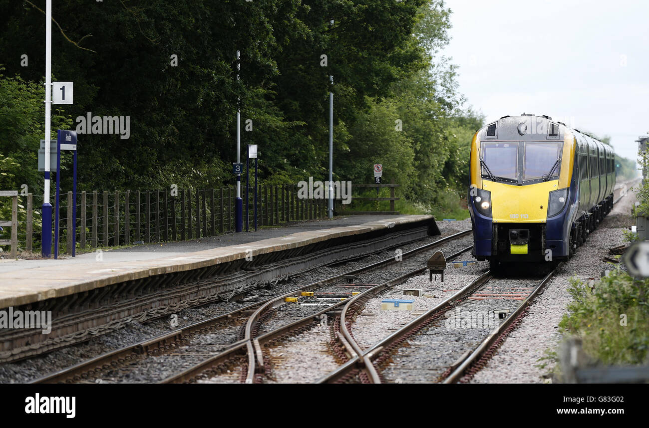 First Hull train at Howden. PRESS ASSOCIATION Photo. Picture date ...