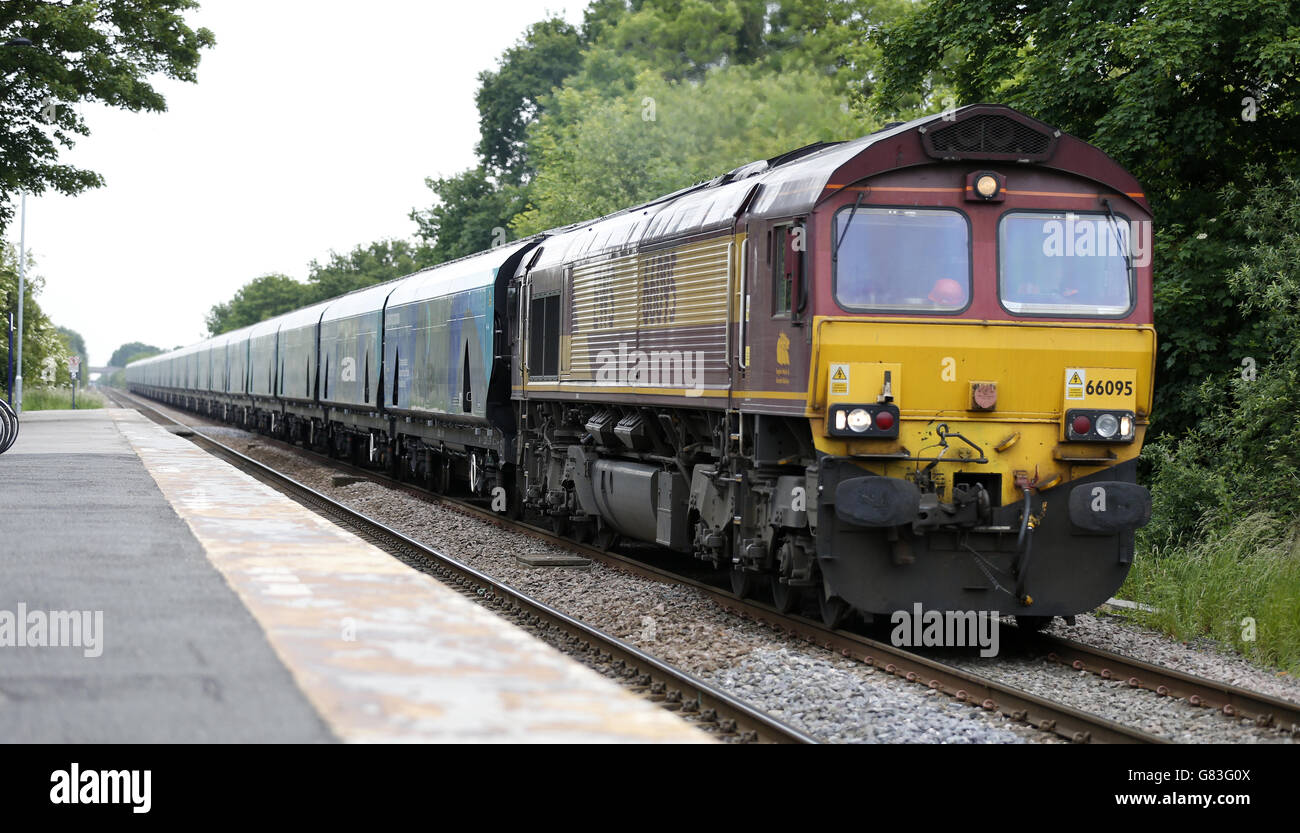 Drax freight train hi-res stock photography and images - Alamy