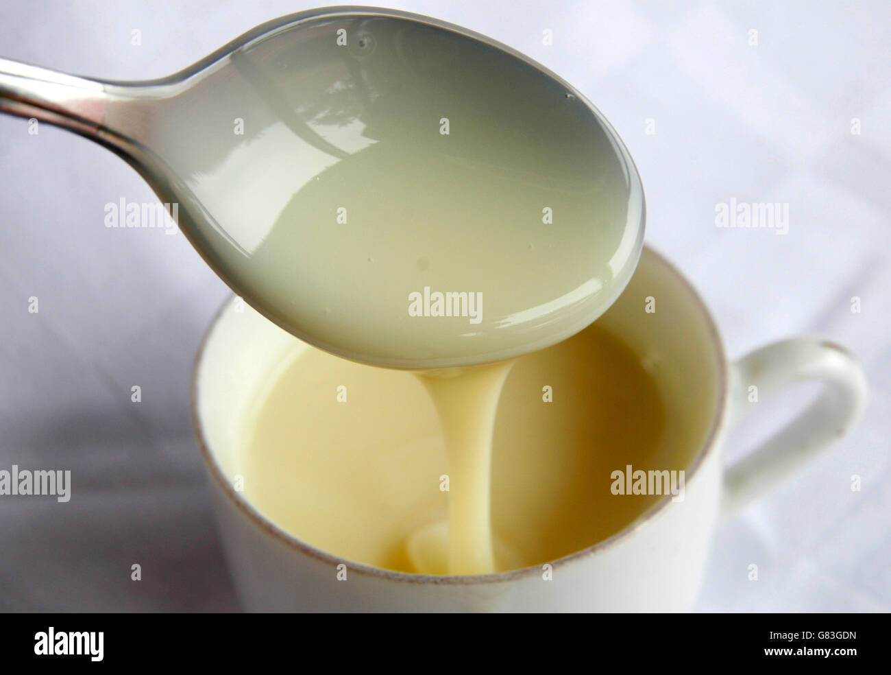 Condensed milk hi-res stock photography and images - Alamy