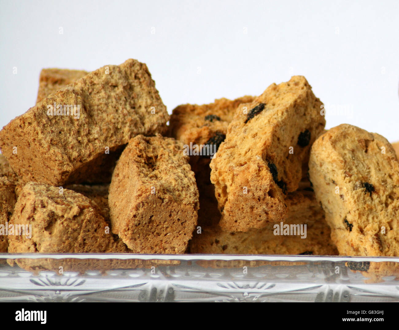 Traditional South African Rusks on a plate Stock Photo - Alamy