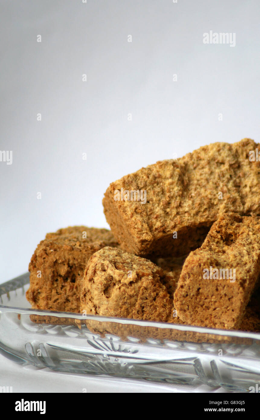 Traditional South African Rusks on a plate Stock Photo - Alamy