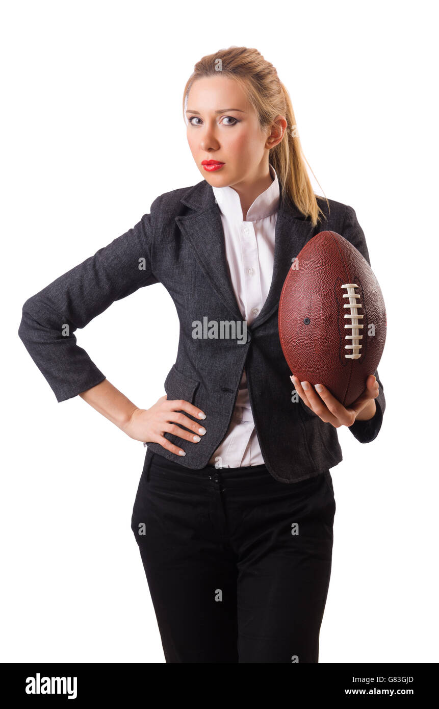 Lady football manager hi-res stock photography and images - Alamy