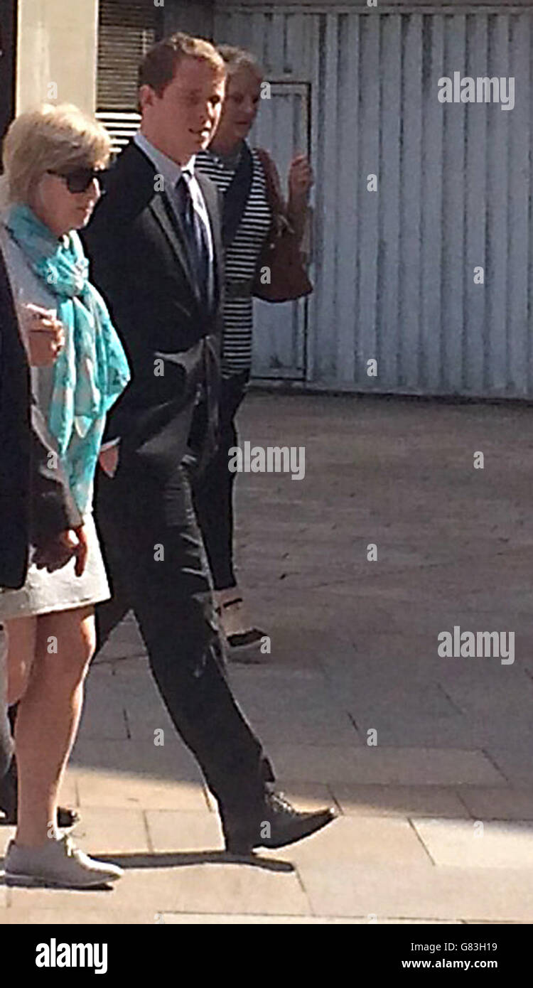 Christopher Spendlove outside Liverpool Crown Court, where he is one of ...