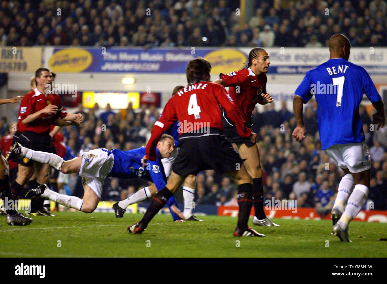 Manchester united ferguson goal hi-res stock photography and images - Alamy