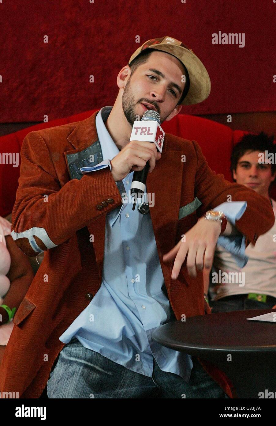 MTV TRL - Bar 38 - Manchester. Jon B during his guest appearance on MTV ...
