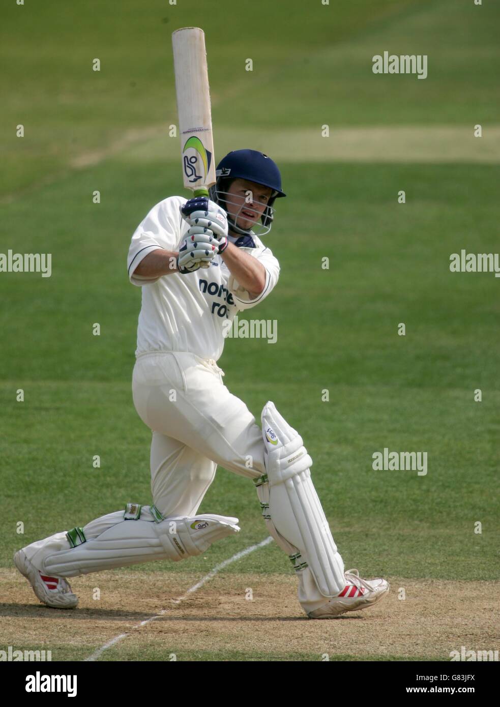 Middlesex's Ed Joyce in action on his way to 192 runs Stock Photo - Alamy