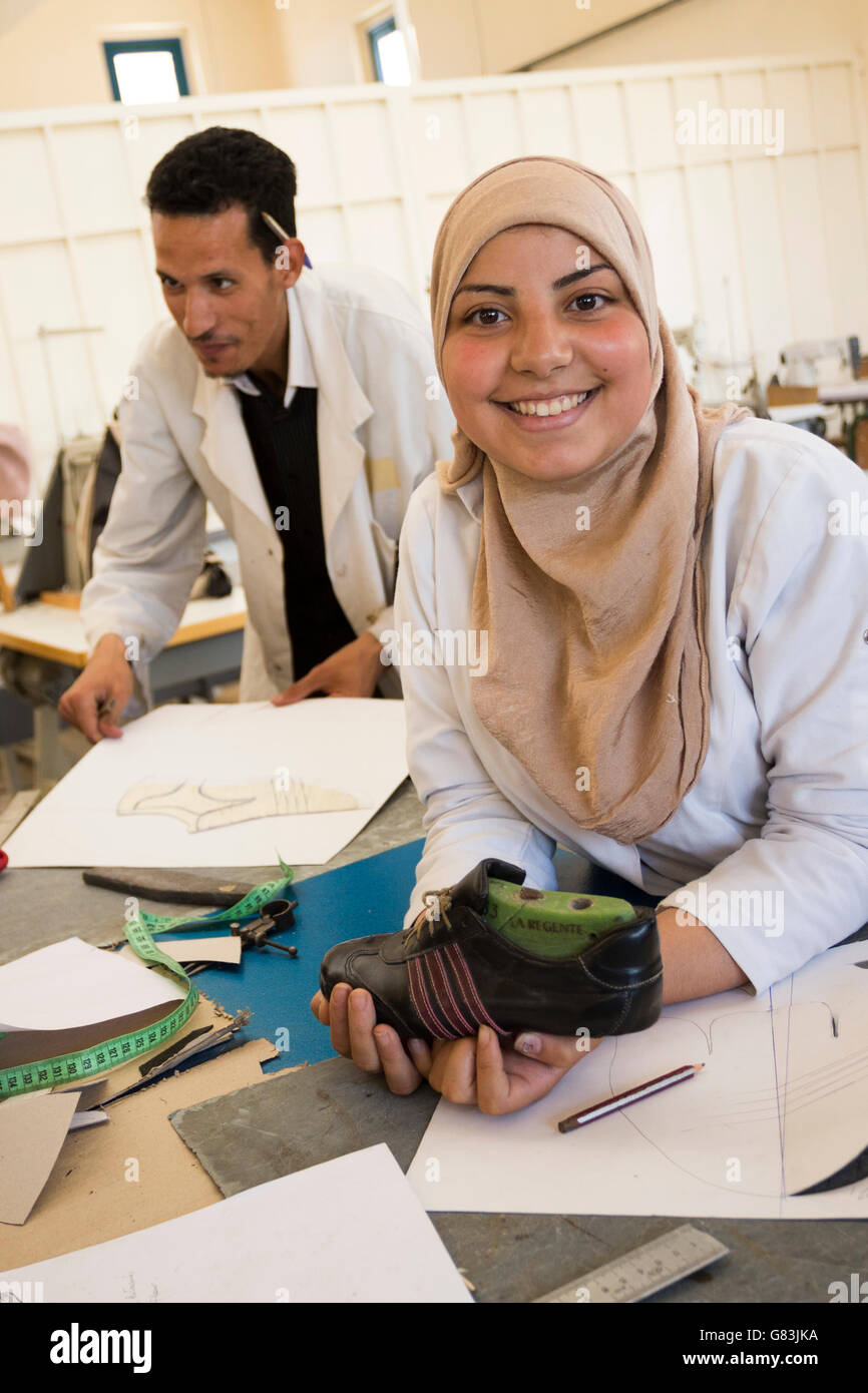 Students learn shoe making, design and leatherwork at the Institute of ...