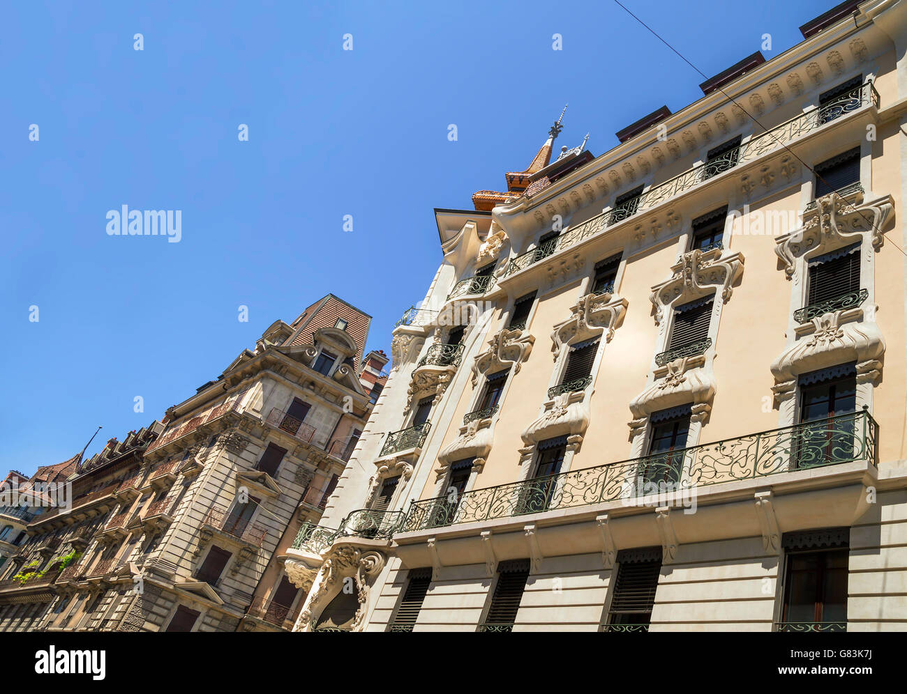 Geneva architecture hi-res stock photography and images - Alamy