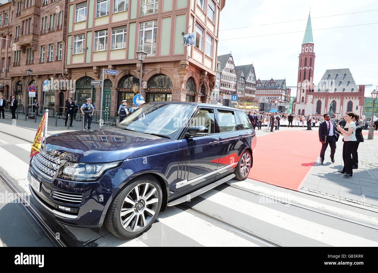 The Range Rover used by the Duke of Edinburgh and Queen Elizabeth II in ...