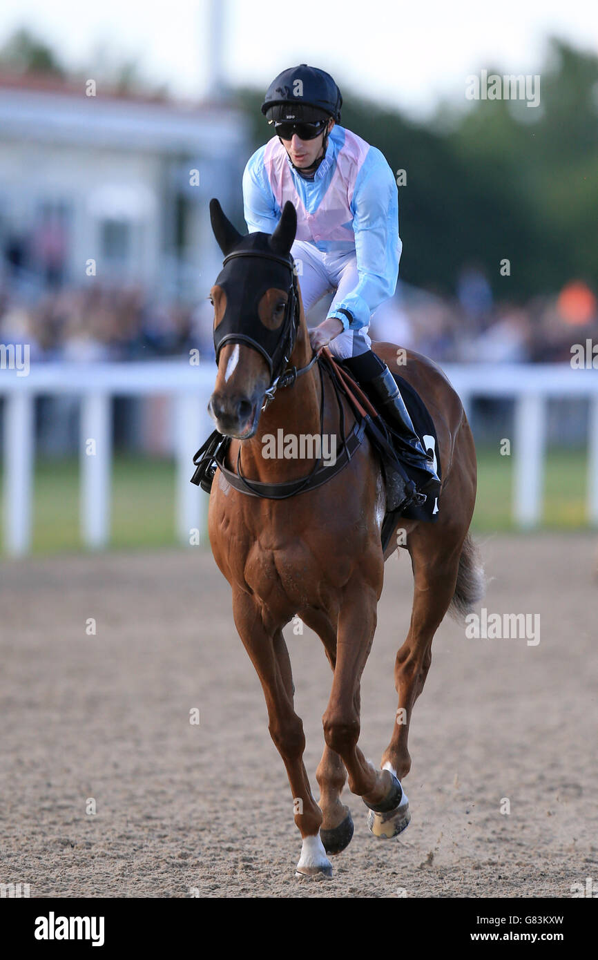 Horse Racing - Chelmsford City Racecourse. Gone Viral ridden by George ...