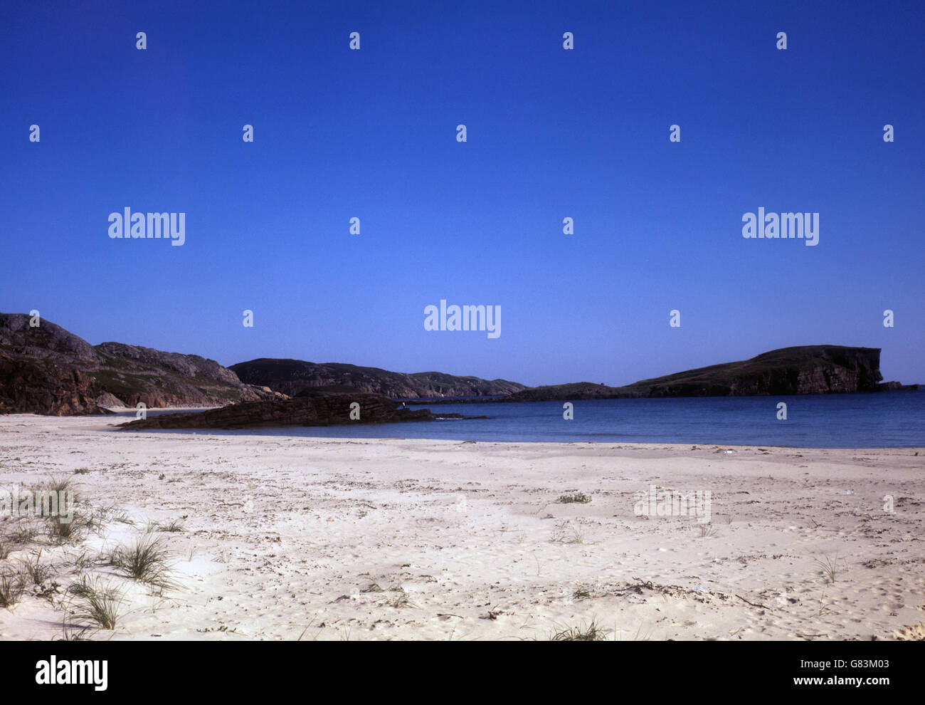 Buildings and Landmarks - Oldshoremore - Sutherland, Scotland Stock ...