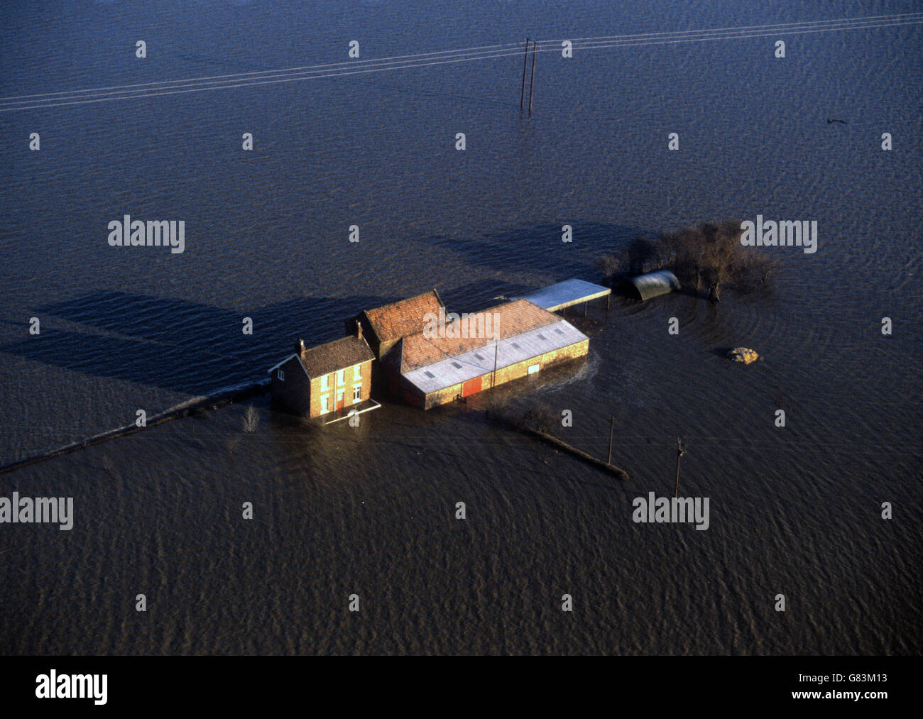 Weather - Flooding - Selby, North Yorkshire Stock Photo - Alamy