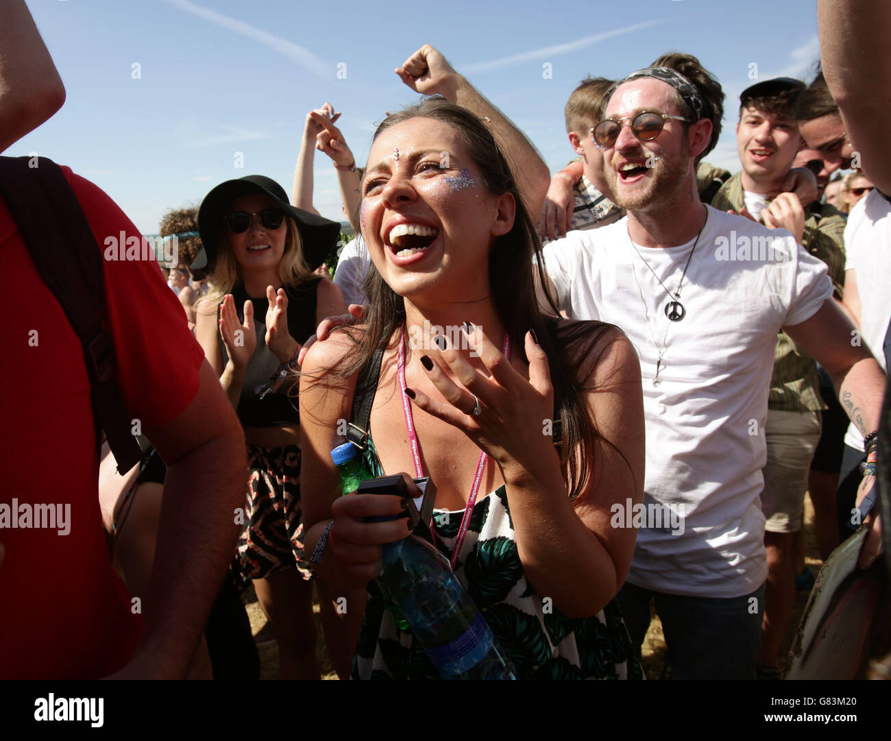 Beth Ryan shows her engagement ring following a proposal by partner Ben ...