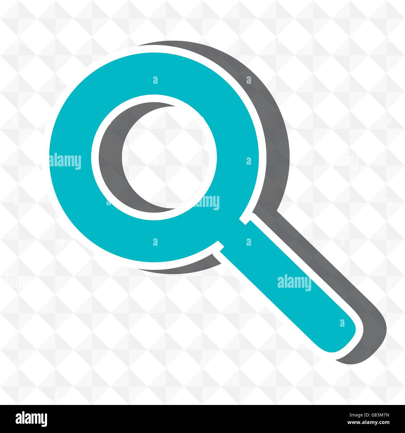 magnifying glass design Stock Vector Image & Art - Alamy