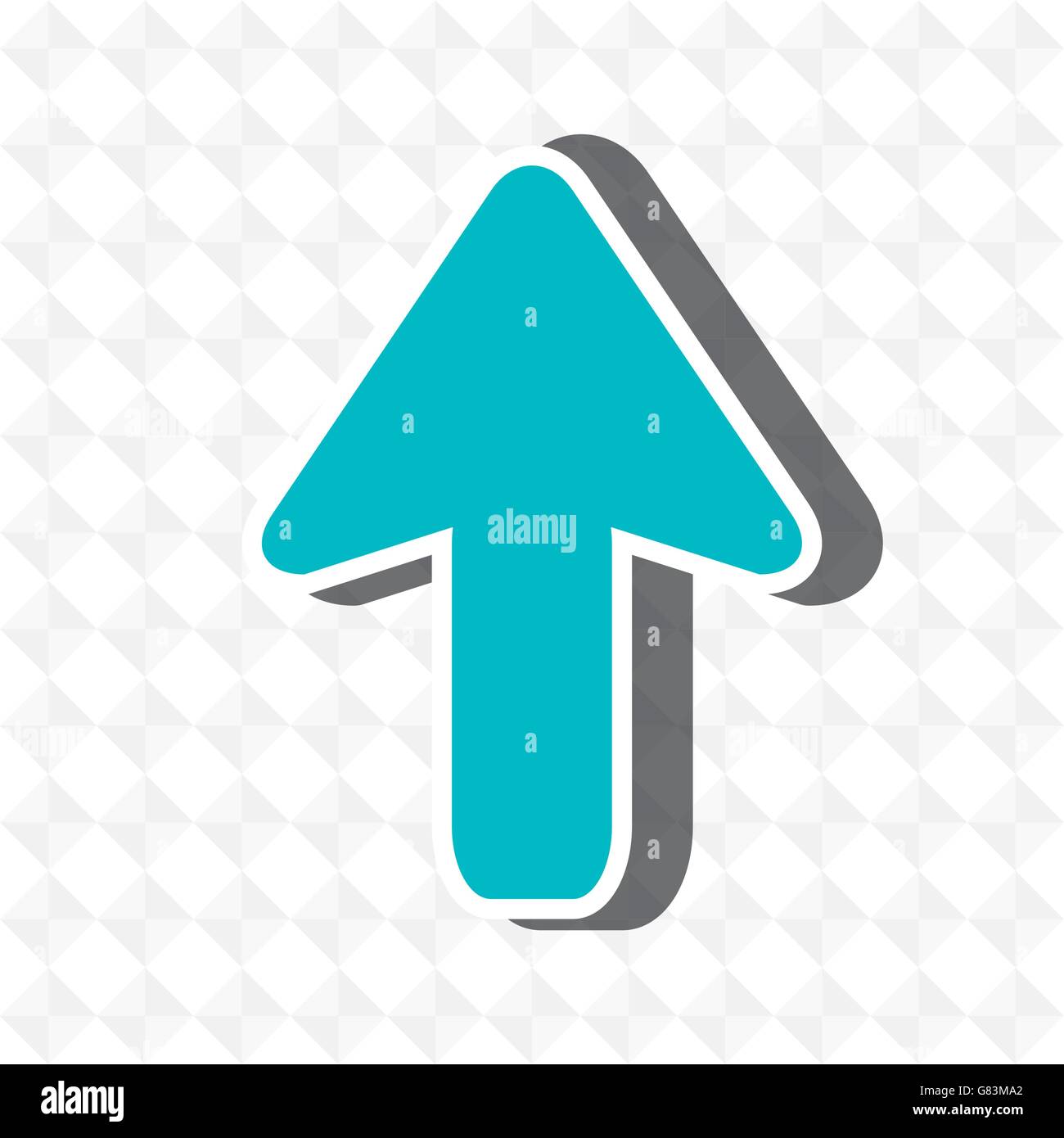 upload arrow design Stock Vector Image & Art - Alamy