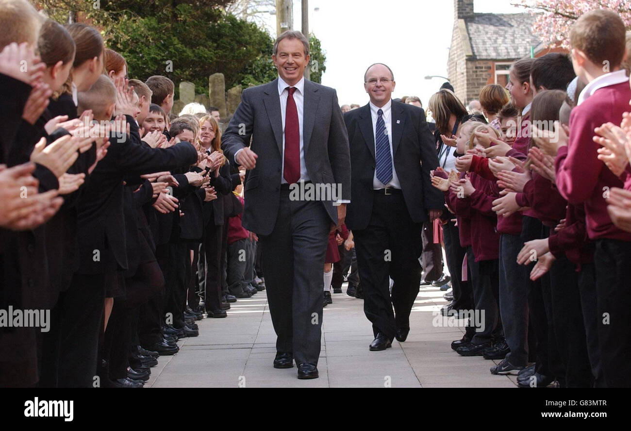 General Election Campaign 2005 - Labour Party Stock Photo - Alamy