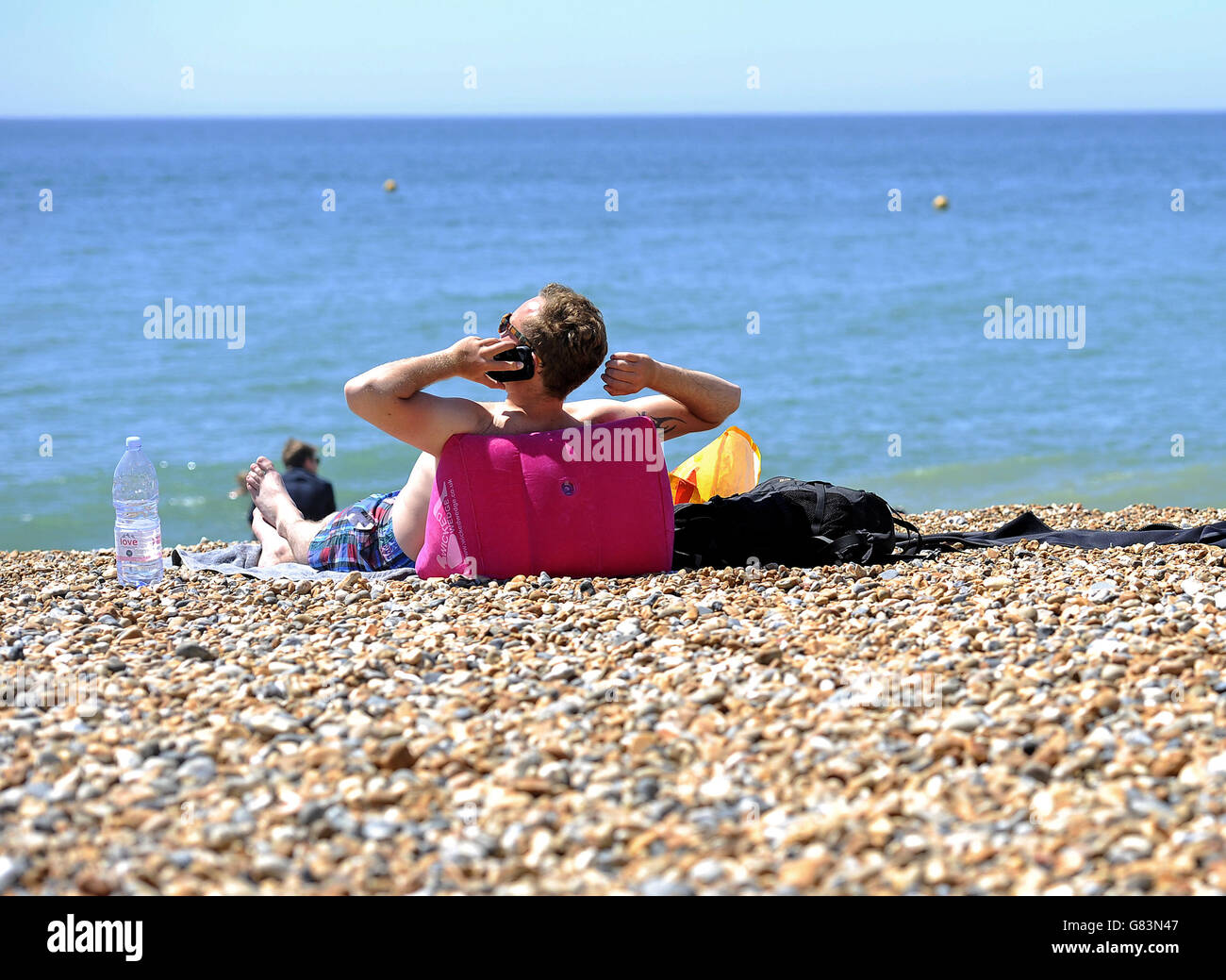 Summer Weather - Brighton Stock Photo - Alamy