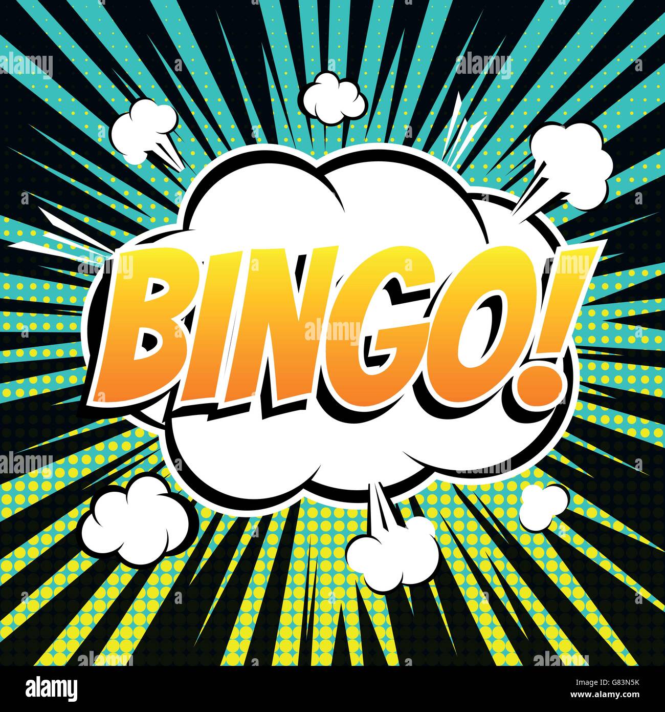 Retro comic style text Stock Vector Images - Alamy