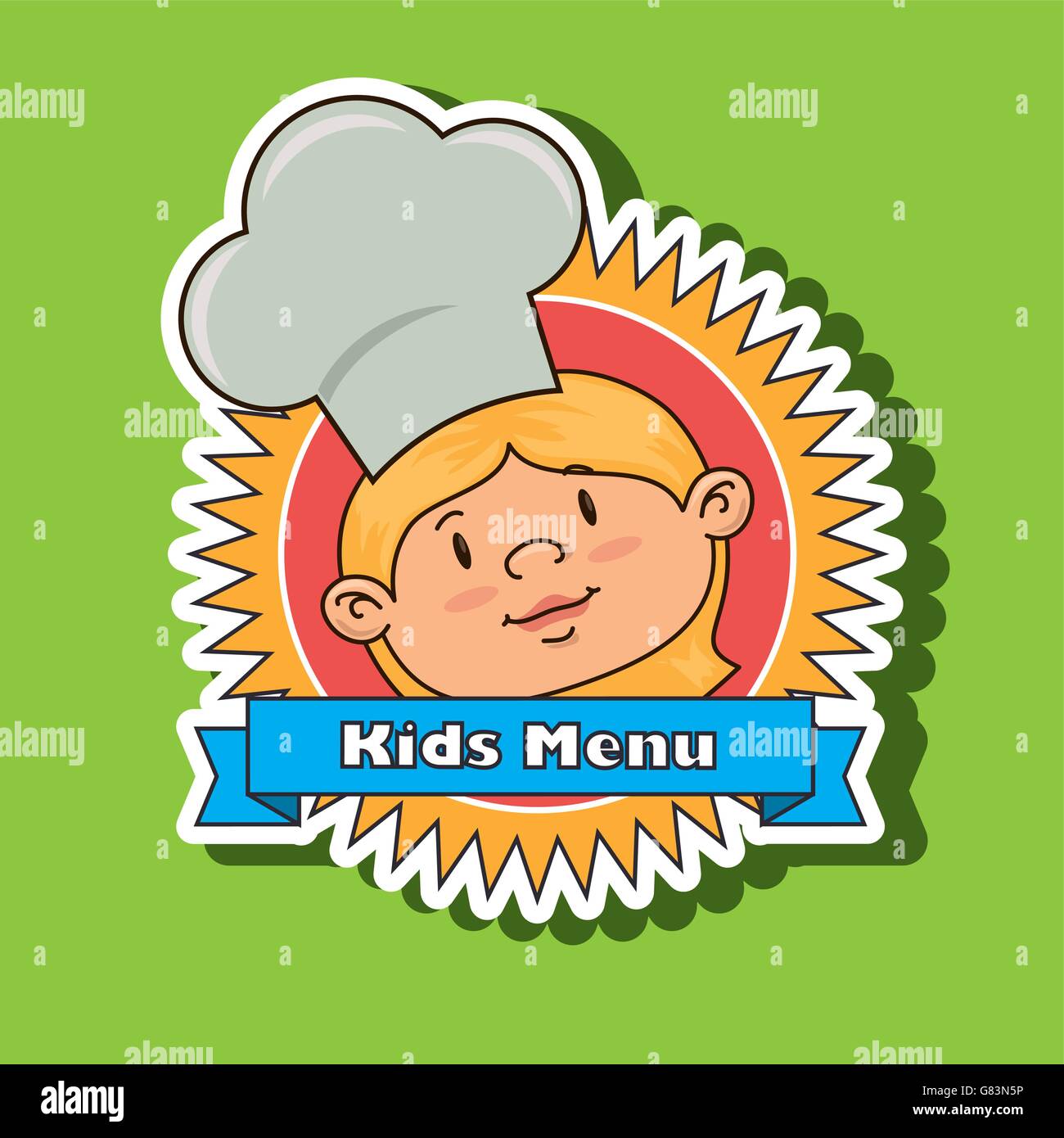 kids menu design Stock Vector Image & Art - Alamy