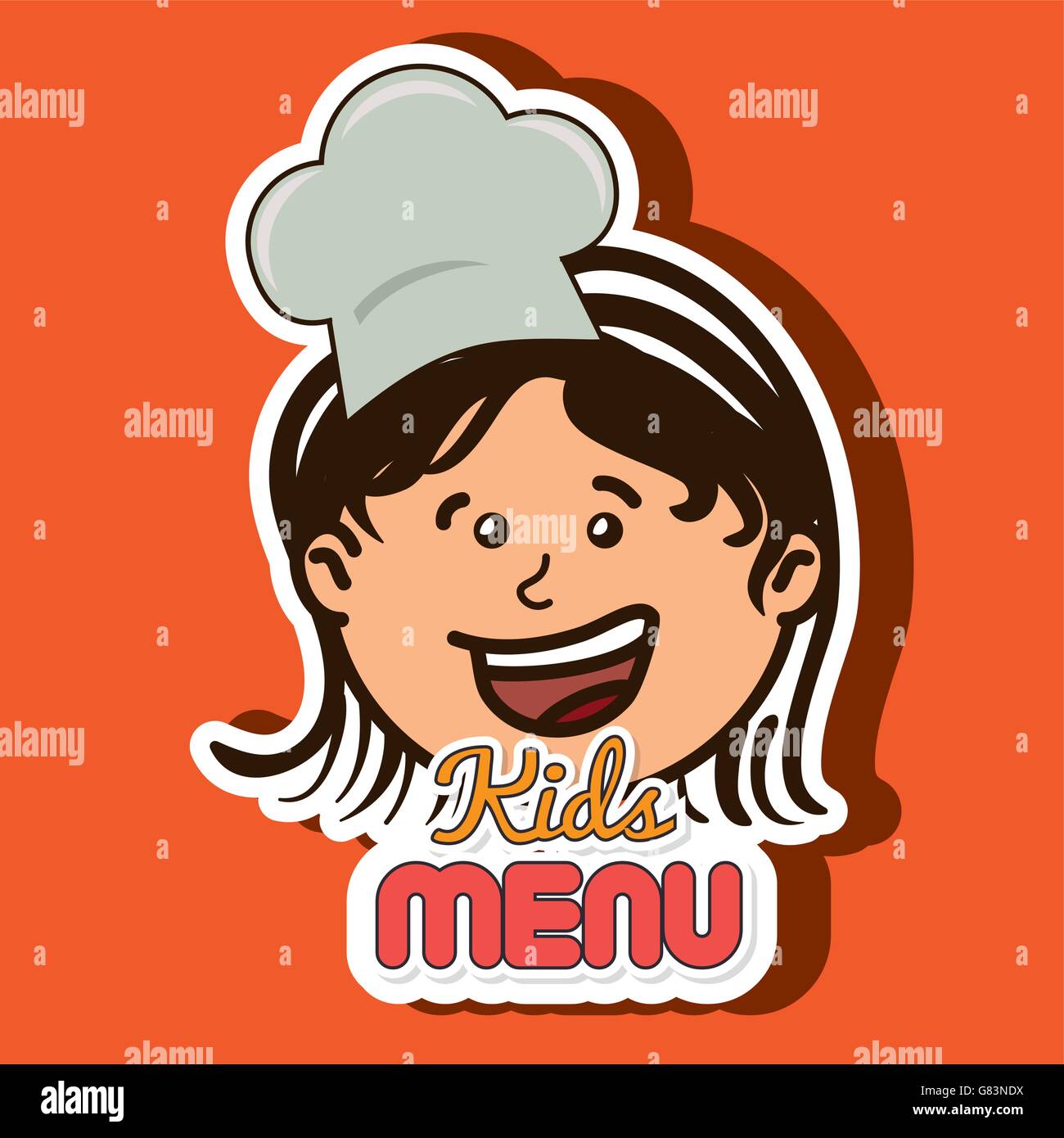 kids menu design Stock Vector Image & Art - Alamy