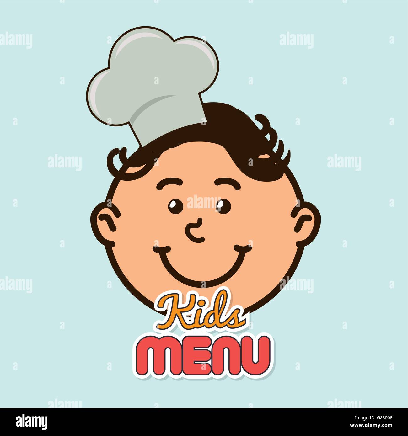 kids menu design Stock Vector Image & Art - Alamy