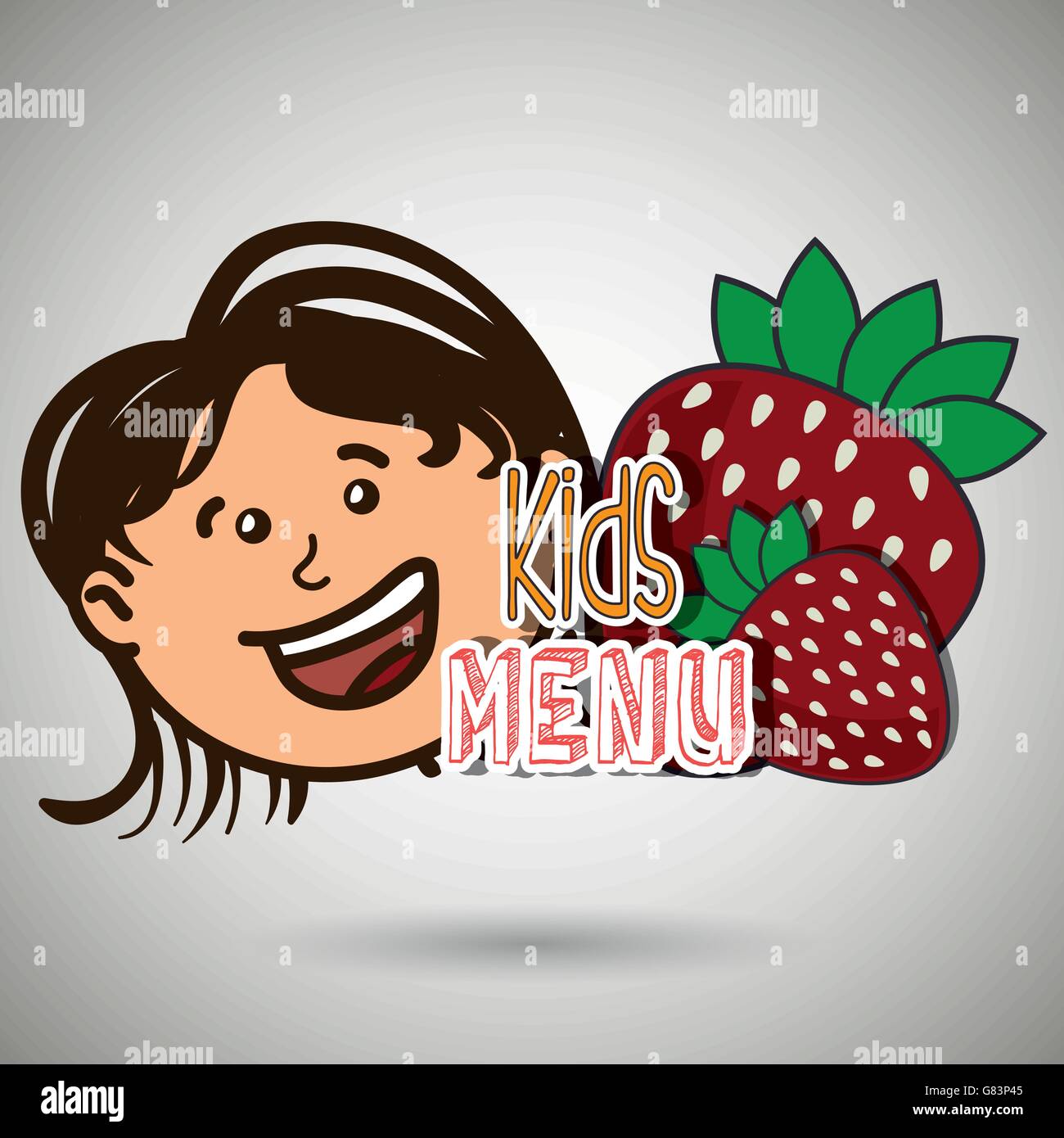 kids menu design Stock Vector Image & Art - Alamy