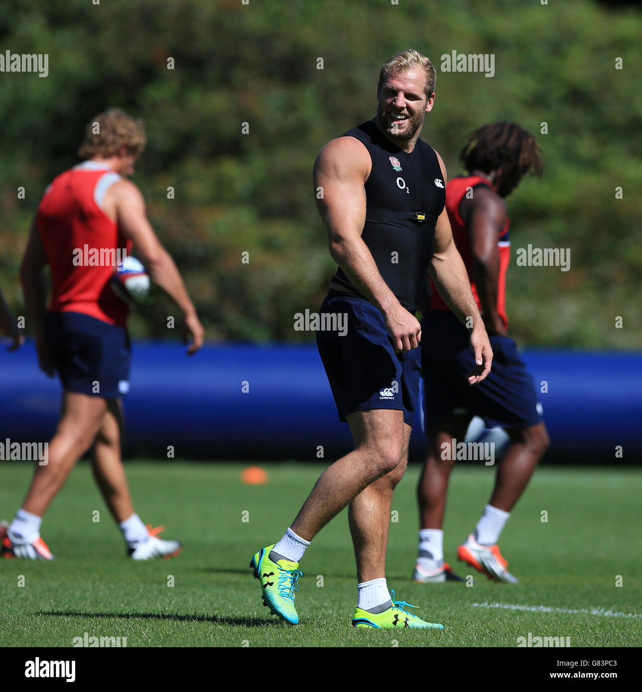 Rugby Union - England Rugby World Cup Training Session - Pennyhill Park ...