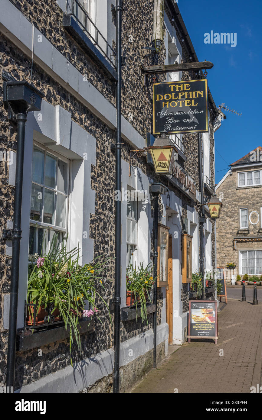 England Devon Beer Old buildings in this charming seaside town Adrian ...