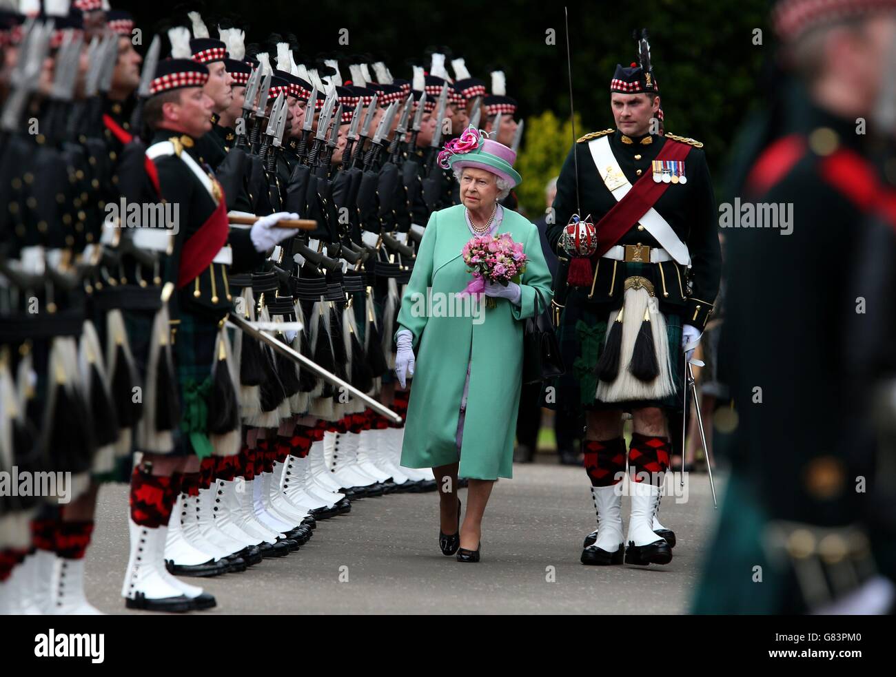 Royal visit to Scotland - Day 1 Stock Photo - Alamy